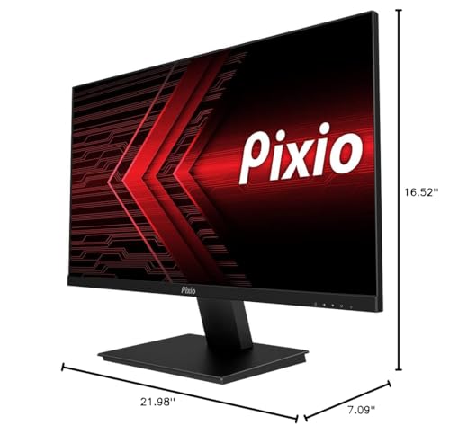 Pixio PX259 Prime 25 inch 280Hz (144Hz Supported) Refresh Rate FHD 1080p Resolution Fast Nano IPS Panel 1ms GTG Response Time Gaming Monitor with AMD FreeSync Premium