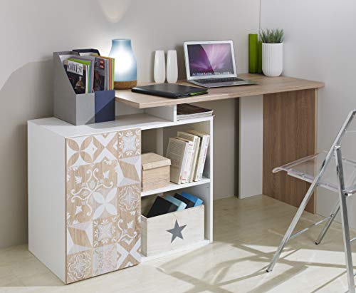 Christelle Office Home Modern Writing Computer Corner Desk l Shape
