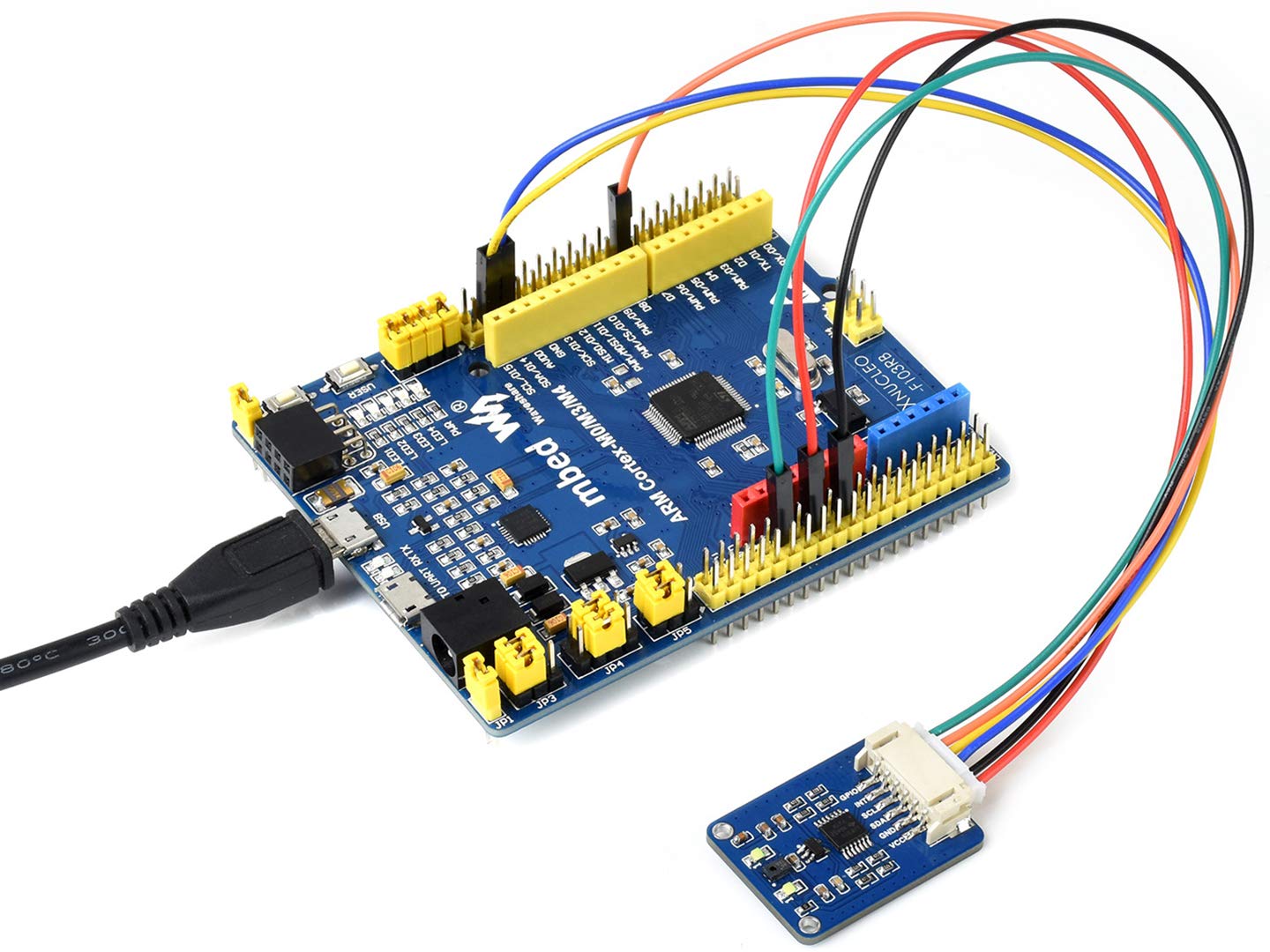 Bicool AS7341 Spectral Color Sensor 8X Visible Spectrum Channels Multi Channels I2C Bus Onboard AS7341 Chip with Color Identification Function for Arduino Raspberry Pi STM32