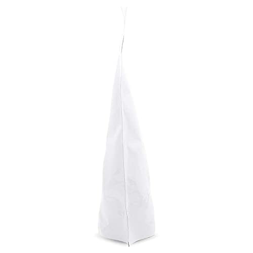 100 Pack 1 oz White Child Resistant 6"x10"x2.5" Stand Up Pouch Smell Proof Bags