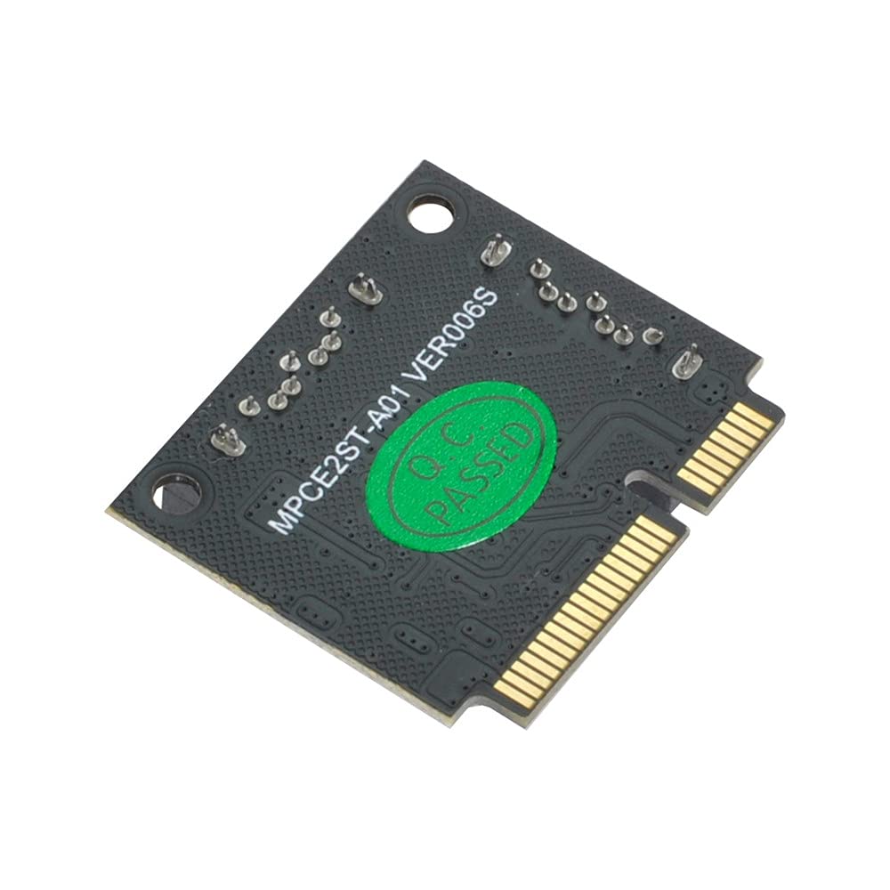 xiwai Mini PCI-E PCI Express to SATA 3.0 Dual Ports Adapter Converter Hard Drive Extension Card