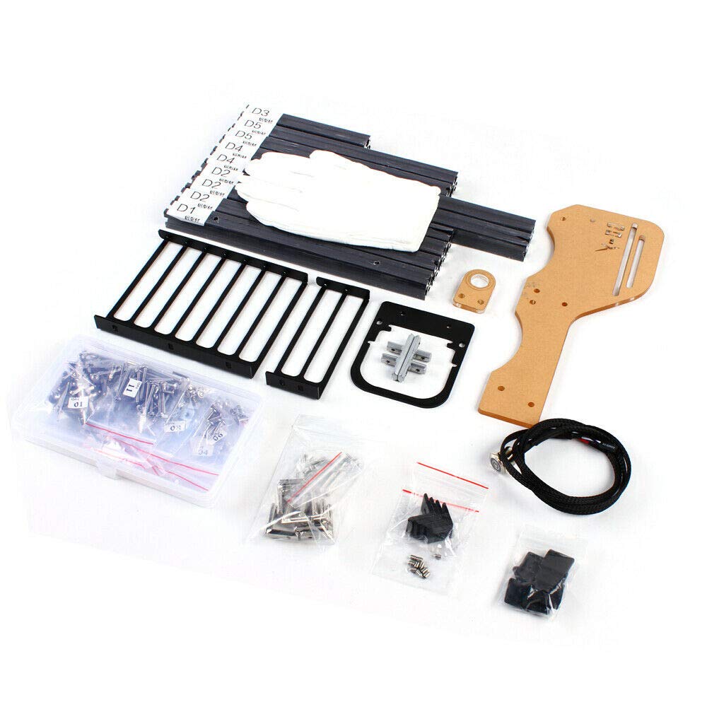 ITX (17 x 17cm) ATX MATX PC Motherboard Case Frame, Open Bare Metal Air Water Cooling Fan Stand Chassic Test Bench Vertical Rack Computer Board Overclocking Heat Dissipation(Vertical Black)