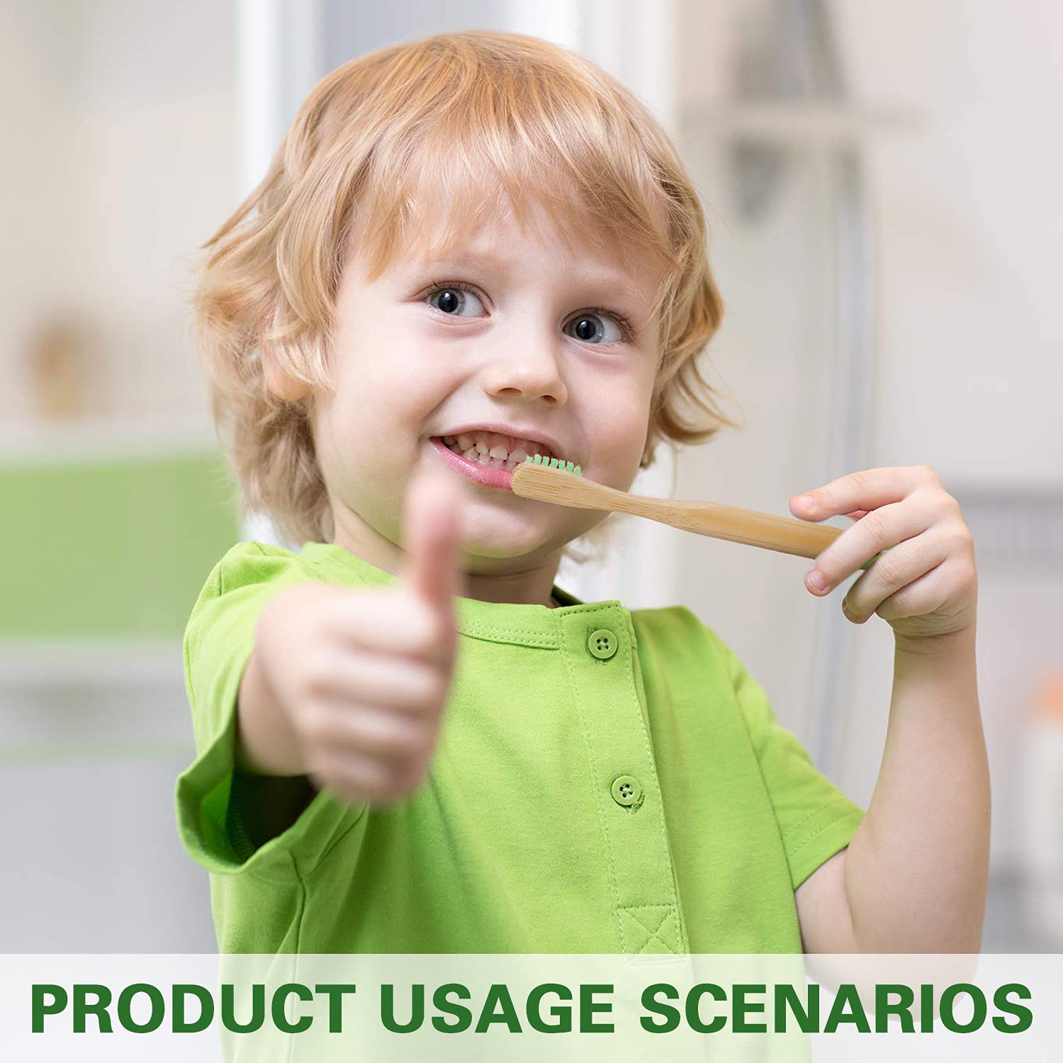 DYKL 10Pack Adult Kids Bamboo Toothbrushes/BPA Free Soft Bristles Toothbrushes | Natural Eco Friendly Biodegradable Charcoal Wood Tooth Brushes, Compostable 100% Organic Charcoal Wooden toothbrushes.