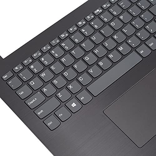 Replacement Upper Palmrest Keyboard with Touchpad for Lenovo ideaPad 320-15 320-15ABR 320-15IAP 320-15IKB 320S-15ISK 320S-15IKB 330-15IKB 330-15IGM 330-15AST 330-15ARR Series Laptop US Layout - Gray