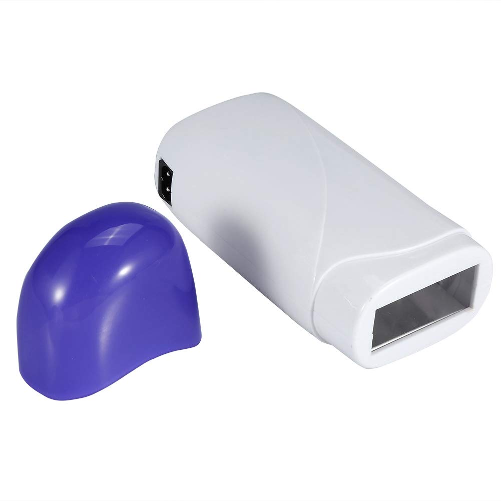 3 Types Portable Wax Roller Warmer for Women's Hair Removal, Roll on Home and Salon Waxing Machine with Cartridges (06#)