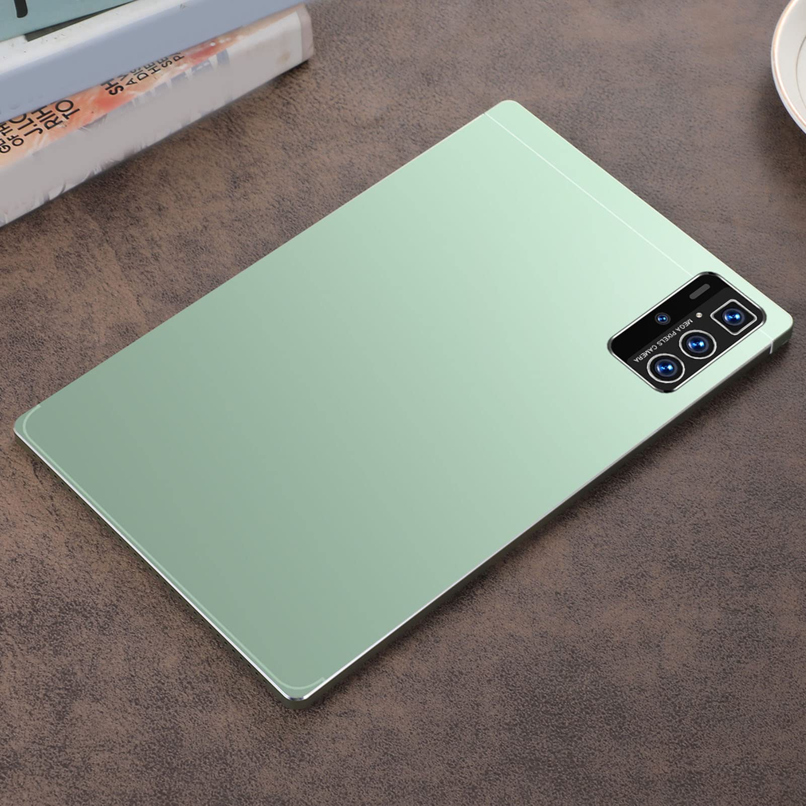 10.1 Inch Tablet Green - 2560x1600 IPS HD Display, 5G Ultra Slim Educational Tablets, 5+8MP Dual Cameras, 6GB RAM 128GB ROM, Octa Core Processor, Lasting Battery, HiFi Speaker