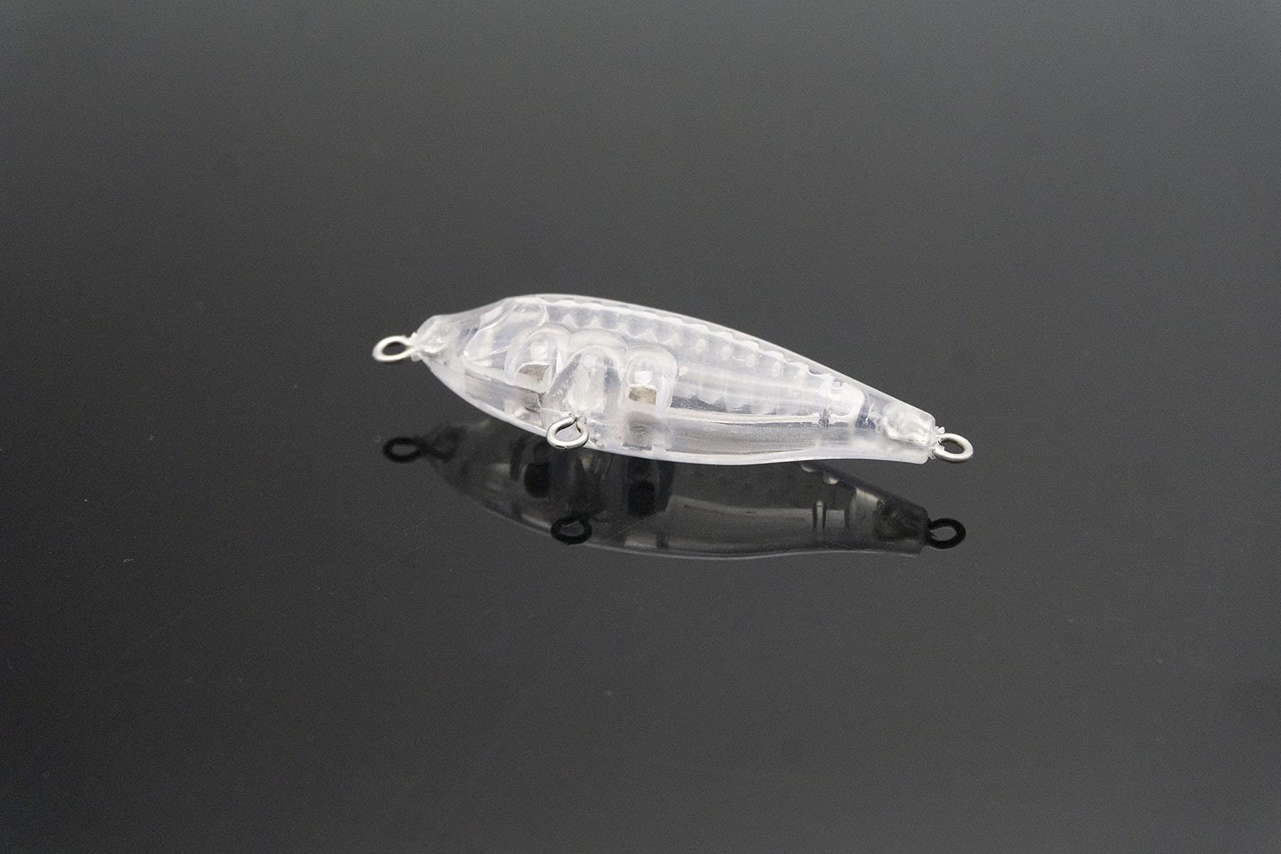 10PCS Unpainted Lure Blanks 2.64g 5cm with Special Eye Fishing Eye Crankbait Simulation Blank Body Clear Hard Baits Trout Salmon Minnow Lure Popper Lures Topwater Freshwater 8267 Special Eye
