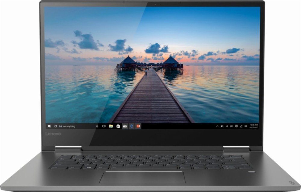 Flagship Lenovo Yoga 730 2-in-1 15.6" FHD IPS Touchscreen Business Laptop/Tabelt, Intel Quad-Core i5-8250U 8GB DDR4 256GB PCIe SSD Thunderbolt Fingerprint Reader Windows Ink Backlit Keyboard Win 10