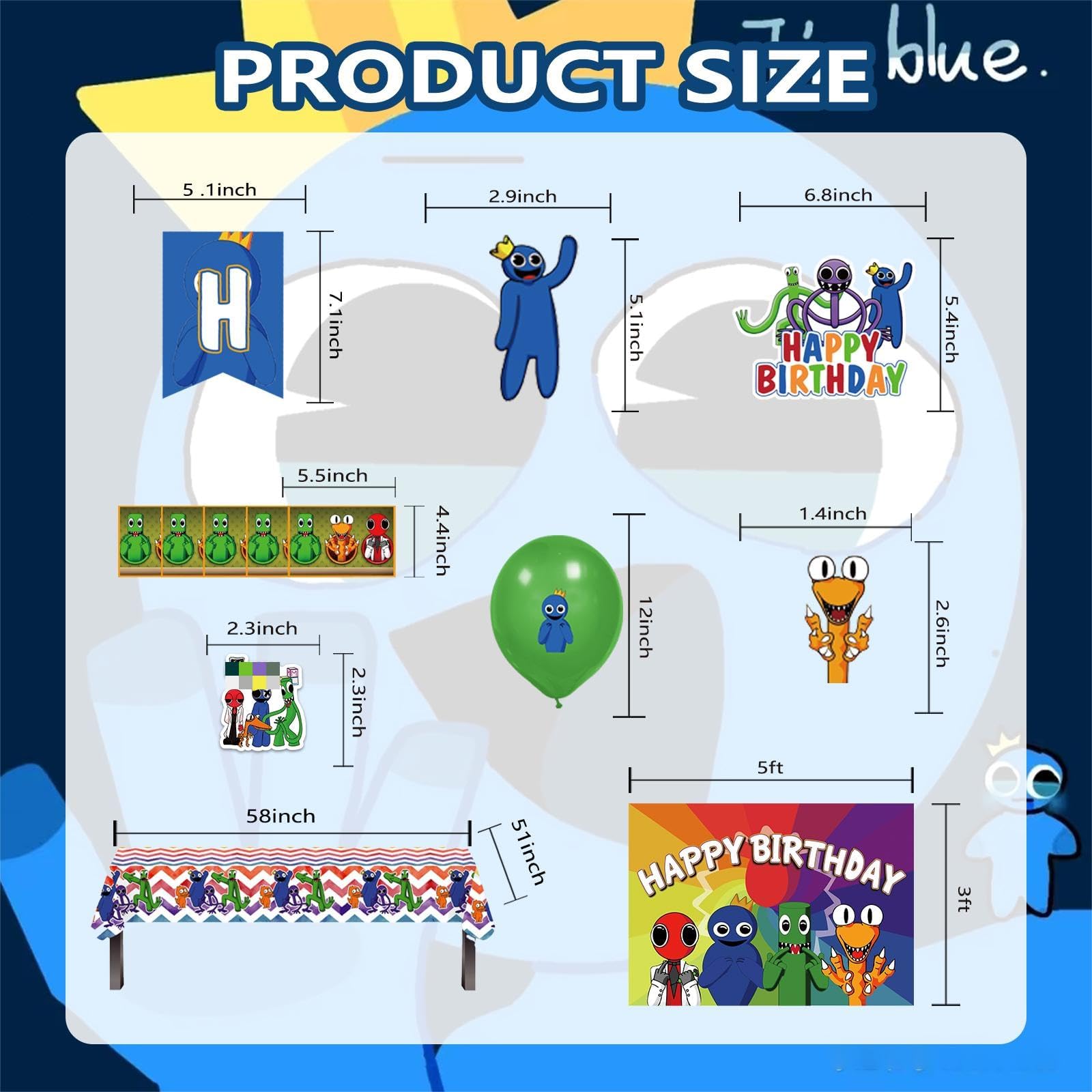 118PCS Rainbow Birthday Decorations,Rainbow Party Supplies Include Banner, Tablecloth, Cake Topper, Cupcake Toppers,Backdrop, Hanging Swirls,Invitation Cards and Stickers