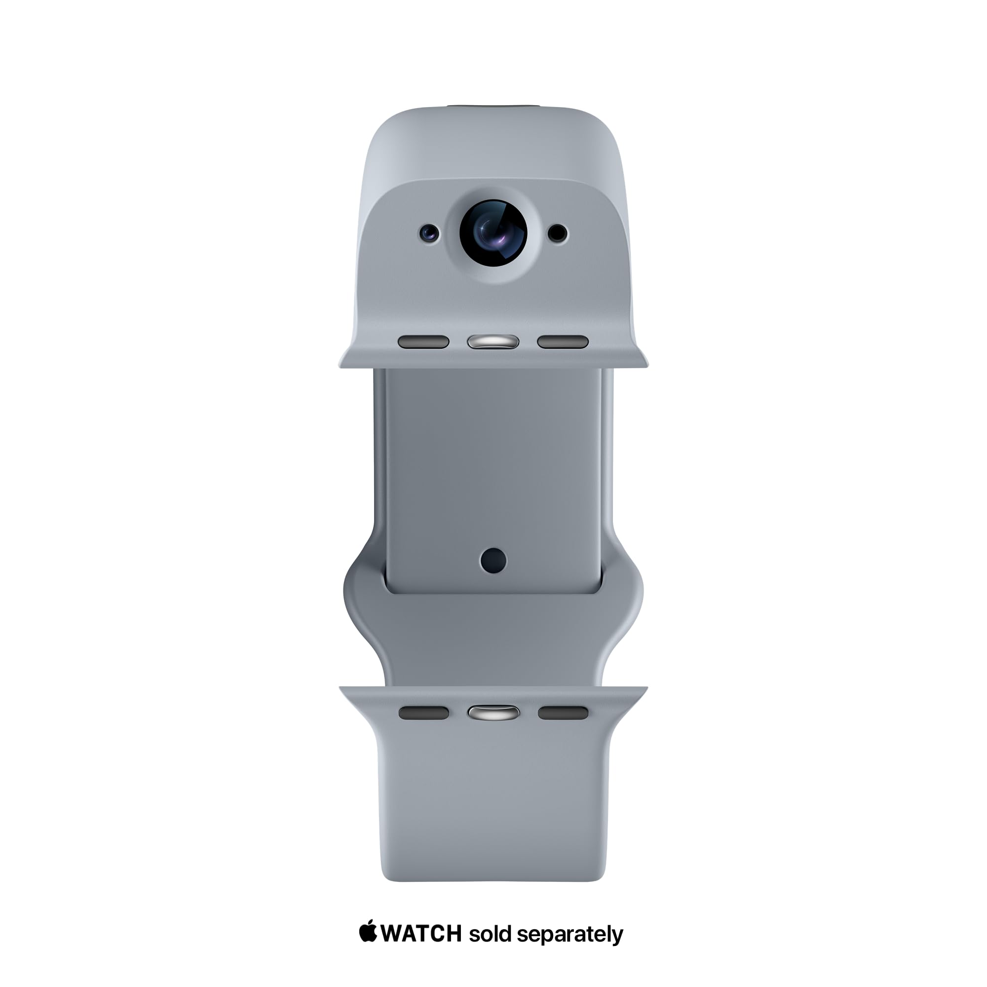 Wristcam, Smart Dual-Camera Band for Apple Watch (Apple MFi Certified), 8MP Sensor, Full HD Video/720P Sport Mode, (New) Pro. Image Stabilization, WiFi, IP68 Water Resistant, Siri Integration