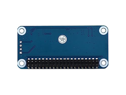 Waveshare Environment Sensor HAT, Compatible with Raspberry Pi 5/4B/3B/Zero/Zero W/Zero 2W/Pico/Pico W/Pico WH, I2C Bus with Rich Onboard Resources Including Ambient Light Sensor VOC Sensor