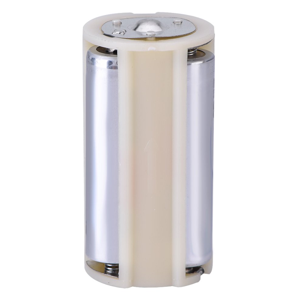 AA to D Battery Case, 10Pcs 3 AA to 1 D Size Series Connection Adapter Converter Battery Holder Case Box