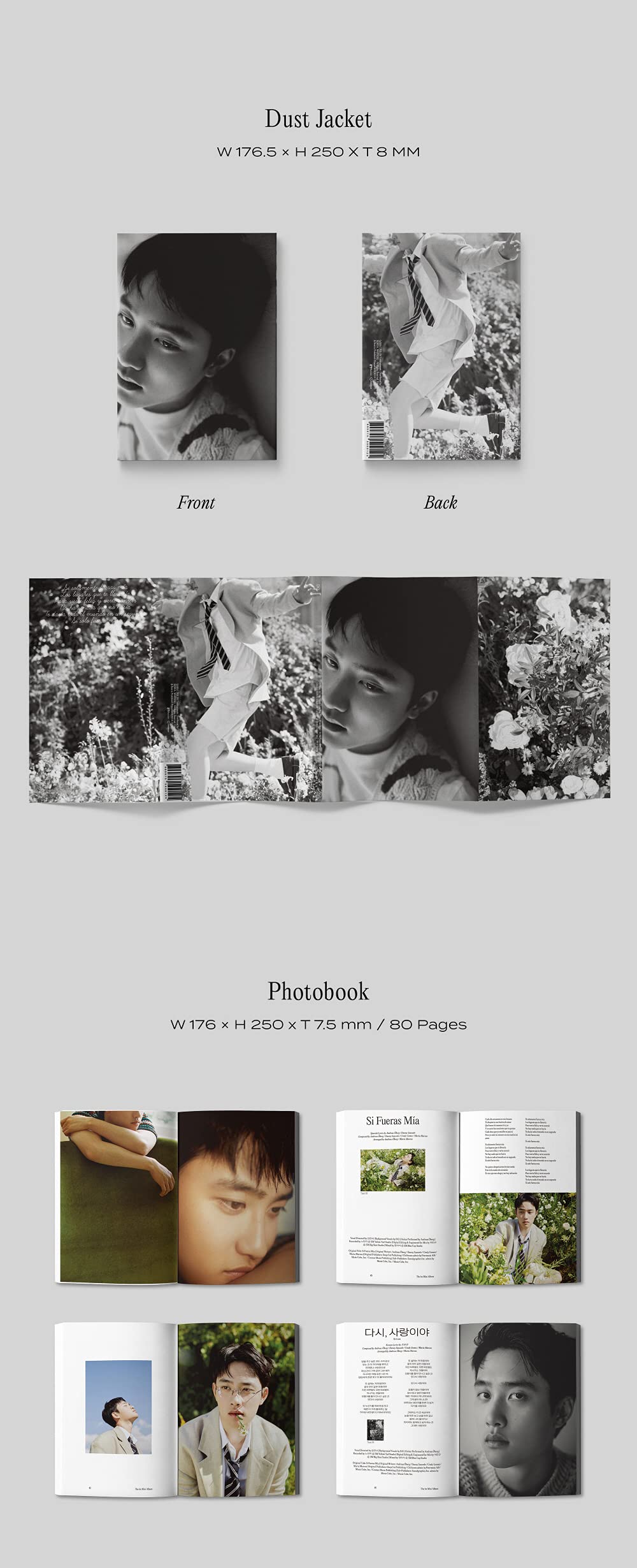 DPR D.O. EXO - EMPATHY [Photo Book ver.] (1st Mini Album) Album+Extra Photocards Set SMK1273