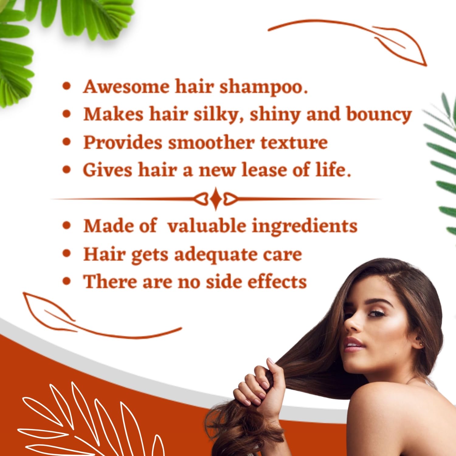 Havintha Natural Amla Reetha Shikakai Methidana And Hibiscus Powder Shampoo for Hair – 227 grams