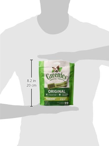 2 Pack - Greenies Treats for Dogs (5-15 lbs/2-7 kg) Mini Treat-Pak-Teenie 6 oz