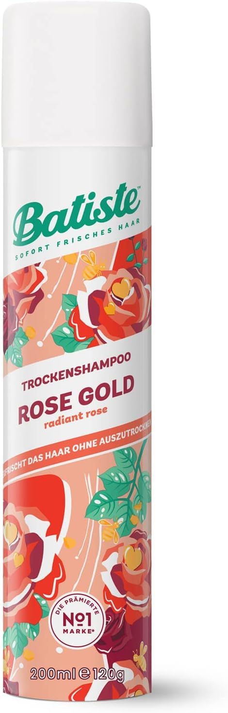 Batiste Dry Shampoo, Rose Gold 6.73 oz (Pack of 4)