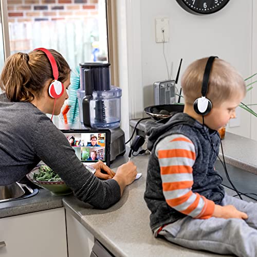 15 Pcs Kids Headphones Bulk for School,Comfort Headphones Wired, Ear Headset Foldable Stereo Headphones for Student/Kids/Teens/Adults