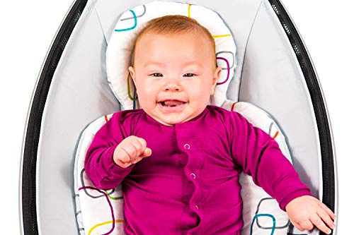 4moms RockaRoo and MamaRoo Infant Insert, Machine Washable, Soft, Plush Fabric, Reversible Design