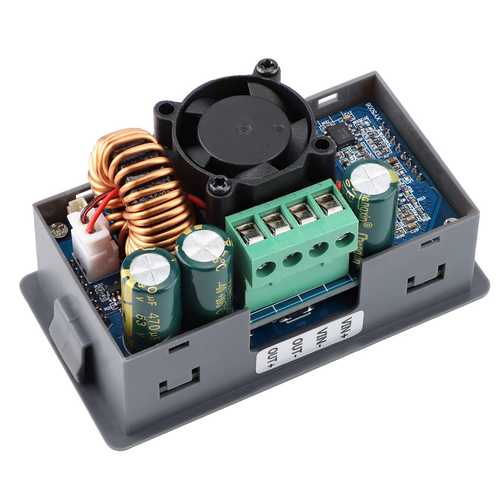 DROK DC Buck Converter, Stepdown Voltage Regulator 6-55V to 0-50V 8A 400W 6V 12V 24V 36V 48V Constant Voltage and Constant Current Buck Module, DC Regulated Power Supply