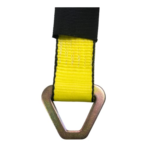 2" x 18"; 3,333 lbs. Working Load Limit Premium axle Strap, Race Car Carrier Hauler Trailer Tow Truck Wheel Tie Down
