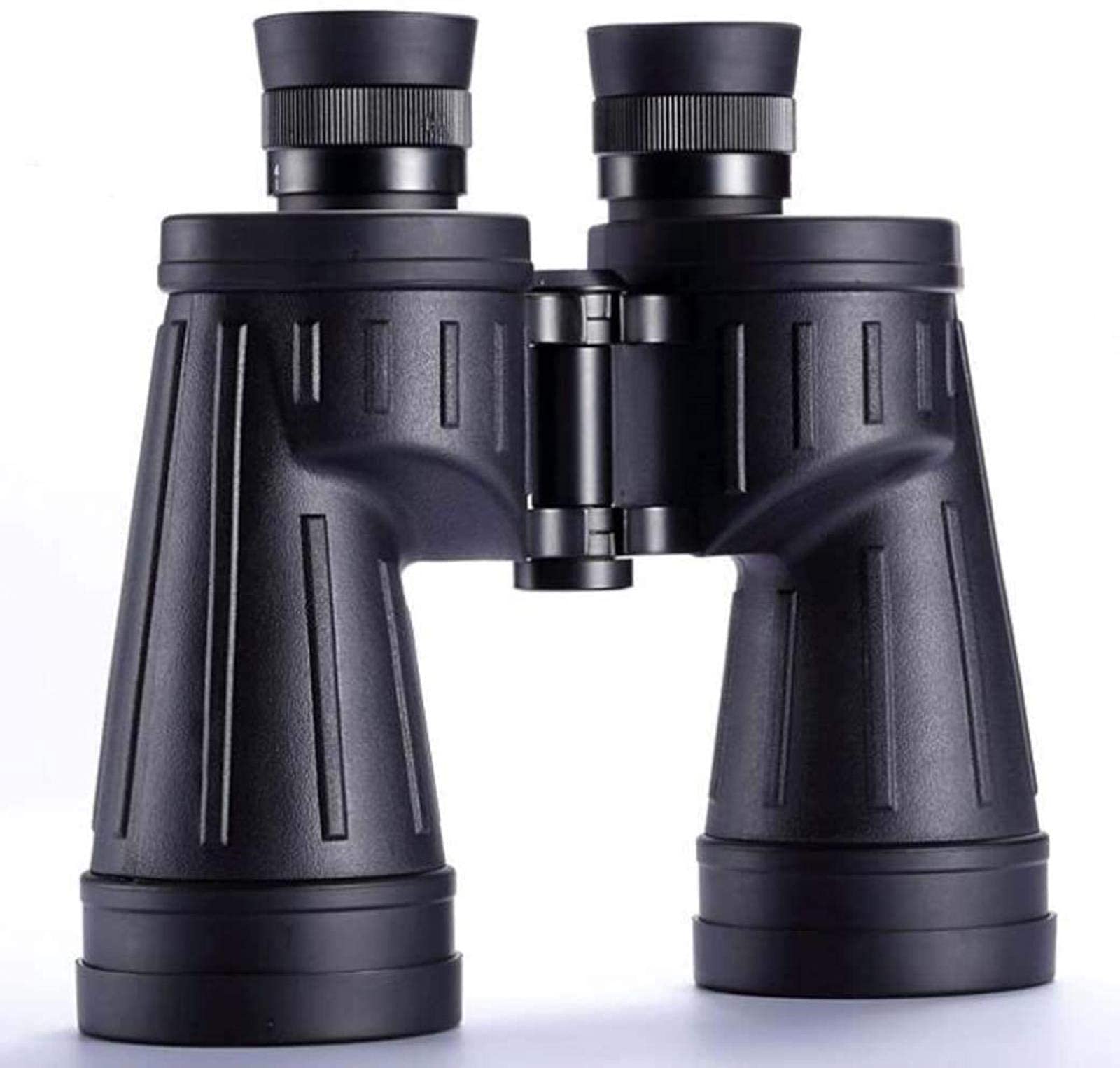 10X50 FMC Binoculars Metal Shockproof Body Binoculars Super Waterproof Ability Large Eyepiece Telescope with Distance Measuring Nitrogen Filling Waterproof