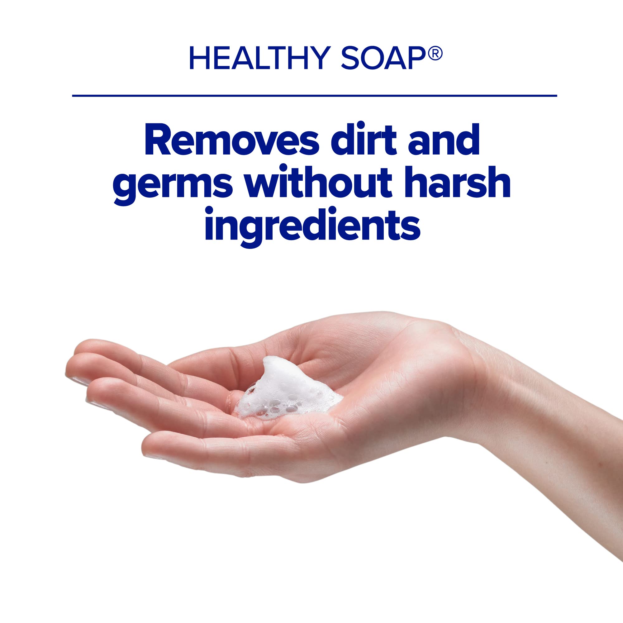PURELL Brand HEALTHY SOAP Mild Foam CS6 Starter Kit, 1-1200 mL Brand Healthy SOAP Mild Foam Refill + 1 CS6 Graphite Automatic Soap Dispenser (Pack of 1) – 6574-1G - Manufactured by GOJO, Inc.