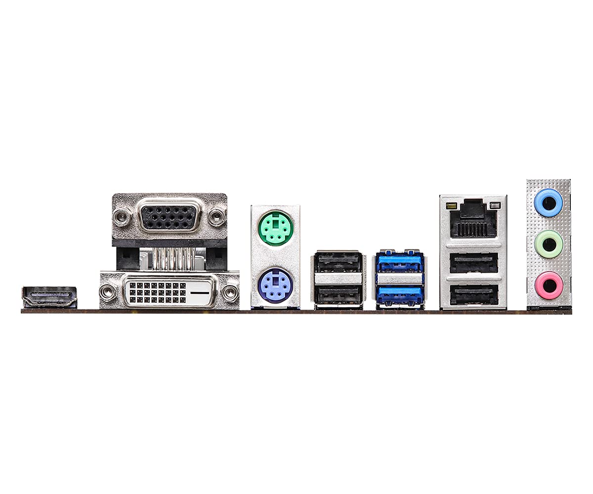 ASRock H510M-HDV/M.2 Compatible with Intel 10th and 11th Generation CPUs (LGA1200) H510 Chipset, MicroATX Motherboard