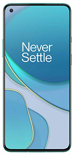 OnePlus 8T 5G Dual-SIM 256GB ROM 12GB RAM Factory Unlocked (GSM Only | No CDMA - not Compatible with Verizon/Sprint) International Version - Aquamarine Green