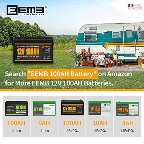 EEMB Lithium Polymer Battery 3.7V 1800mAh 963450 Lipo Rechargeable Battery Pack with Wire JST Connector for Speaker and Wireless Device- Confirm Device & Connector Polarity Before Purchase(1)
