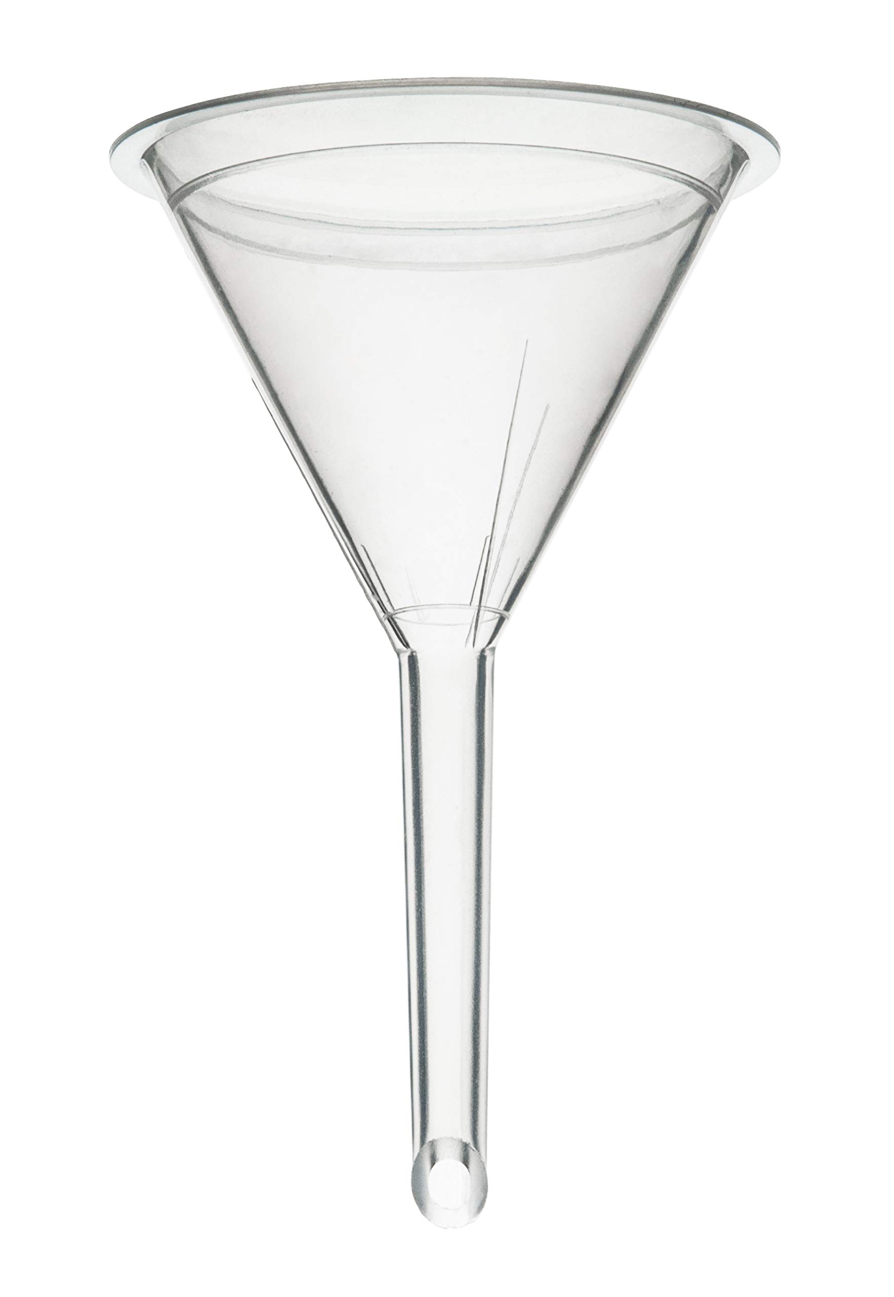EISCO Filter Funnel, 3" - Polyethylene Plastic - Resistant to Acids & Alkalis - Great for Laboratory, Classroom or Home Use