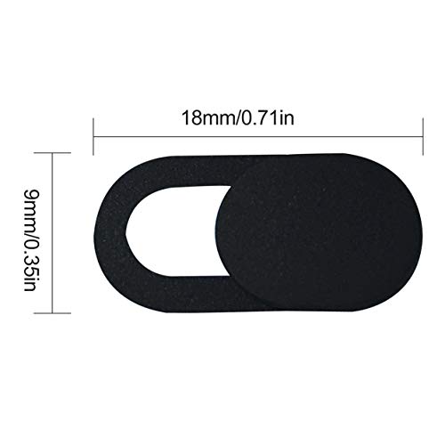 profectlen Portable Size Webcam Cover Shutter Magnet Slider Plastic Camera Cover for Web Laptop for PC Tablet