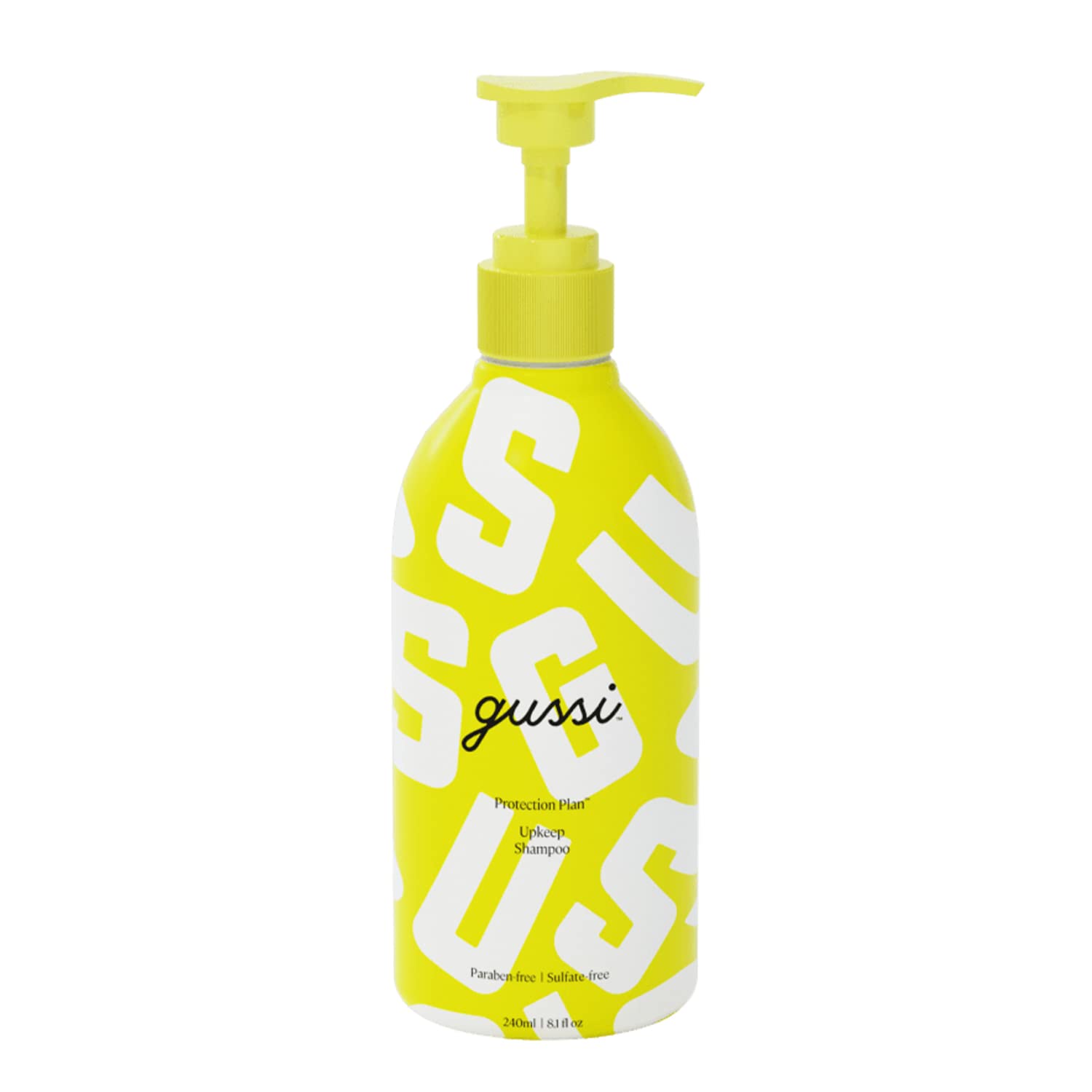 Gussi Hair Protection Plan - Hydrating Keratin Mask for Frizzy or Dry, Damaged Hair, Sulfate-Free Shampoo