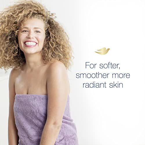 Dove Beauty Bar Soap Original 4 Count for Soft, Smooth Skin, with 1/4 Moisturizing Cream 3.75 oz