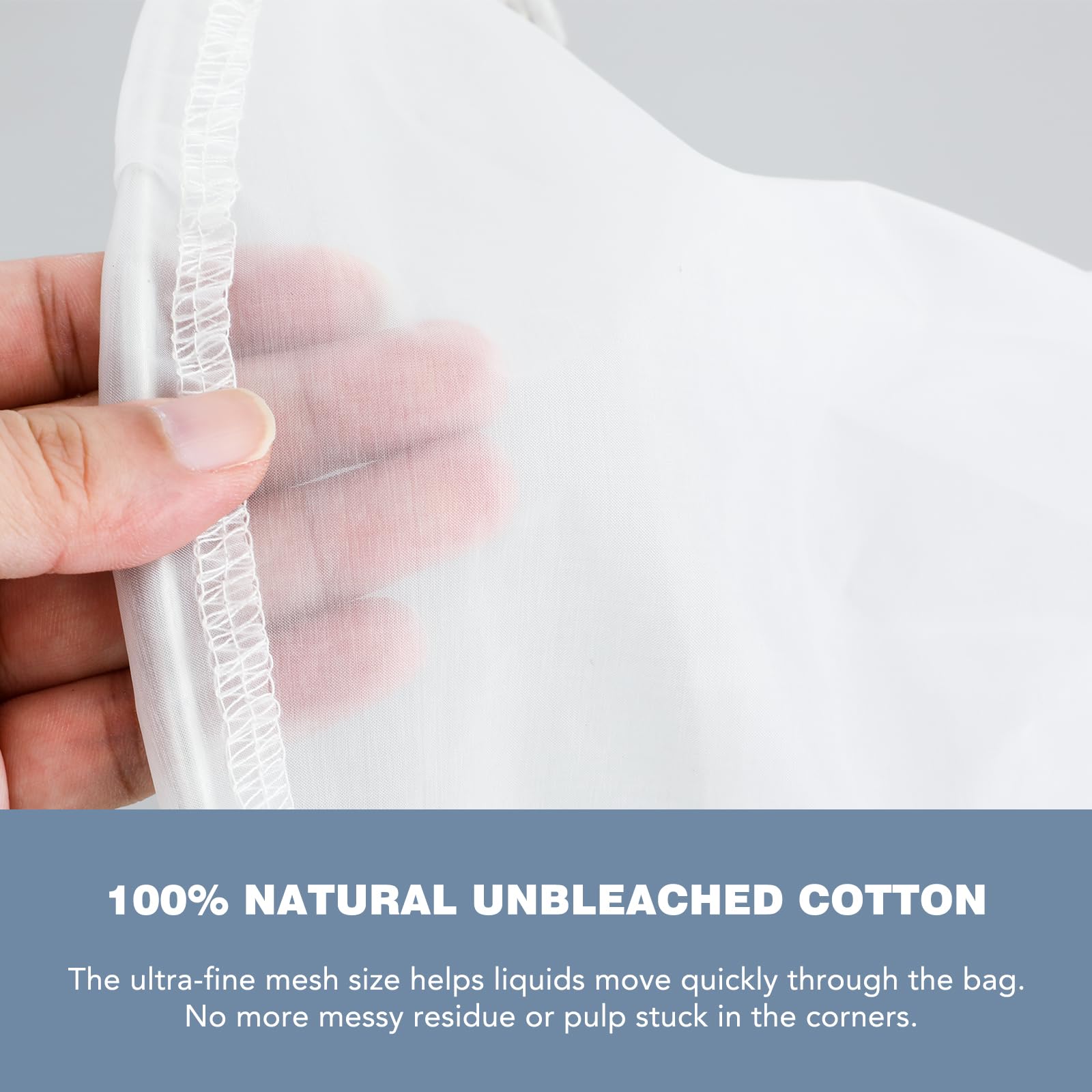 10β Reusable Cone Filter Bag for Frying Oil - with Folding Arms to Attach to Deep Fryers, Cooking Oil Filter Holder, Maple Syrup Cone Filter Stand - Durable Construction - Easy to Clean