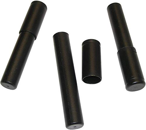 2 Black Single Cigar Airtight Storage Travel Tubes telescoping Crush-Proof Humidor Holder
