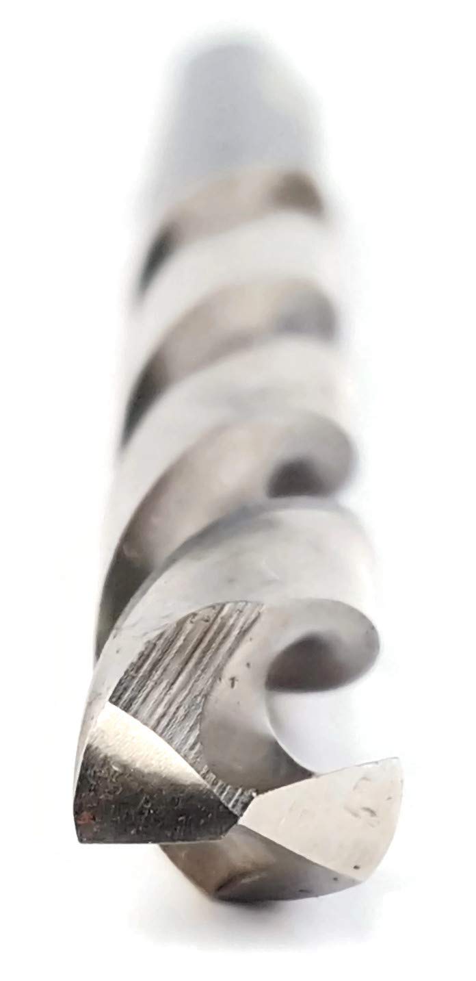Norseman Drill Bit CN TECH Split Point HSS Jobber Length Cryogenic Drill Bits USA Made - 10 Pack (1/8")