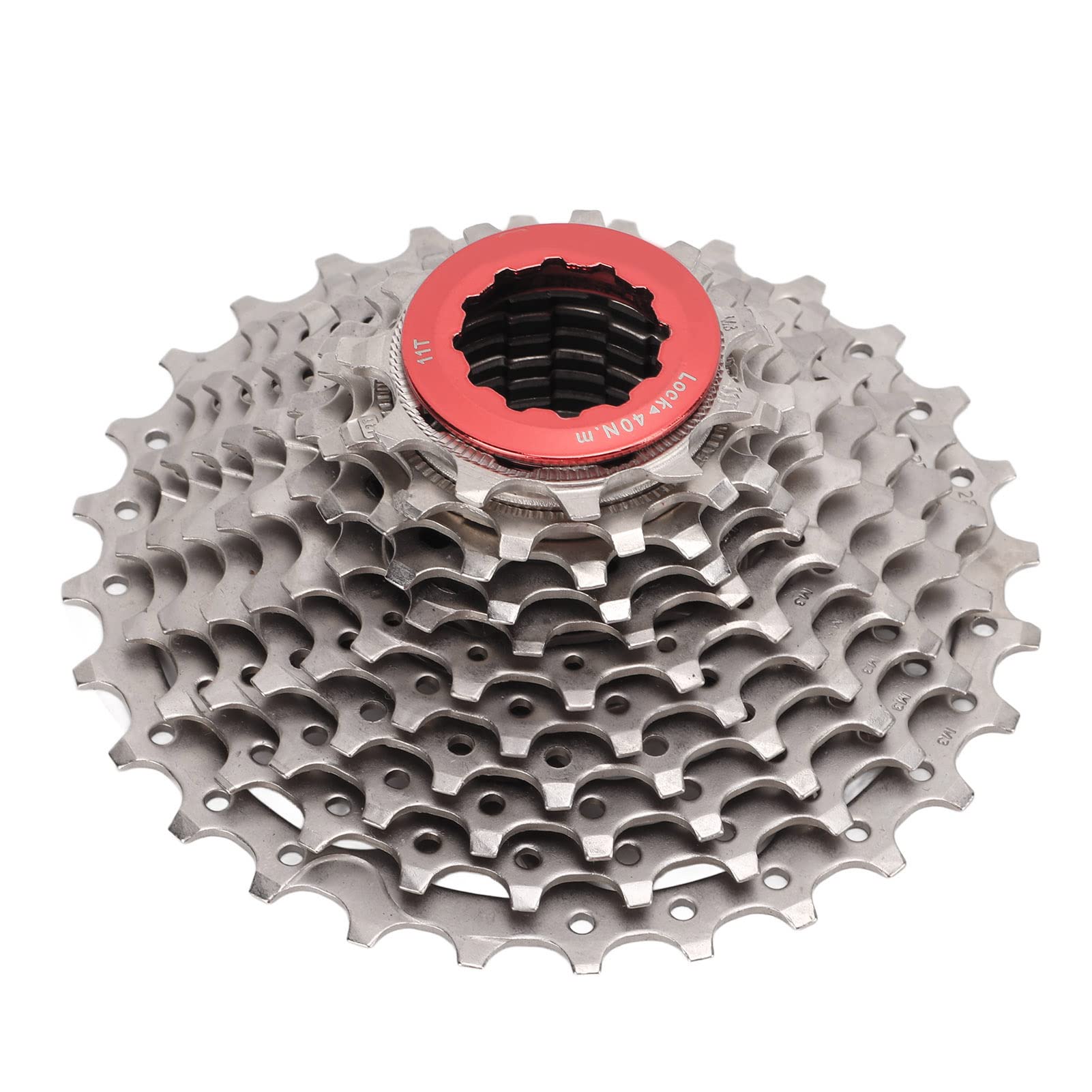 11 Speed Bike Cassette, Multi Layer Electroplating 11 Speed 11β28T Bike Cassette Steel Smoother Shifting for Road Bike