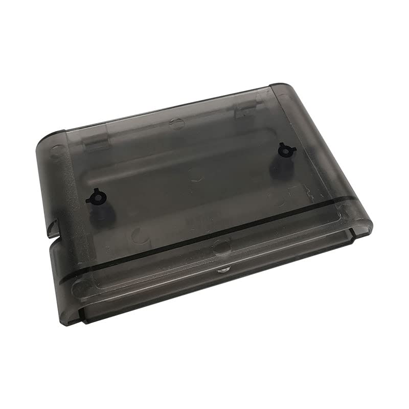 10/pcs Replacement Game Card Shell for Sega Game Cartridge Cover Plastic Case Black Through Shell