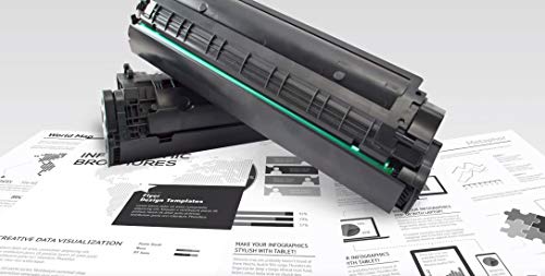 Compatible (with CHIP) HIGH Capacity (10,000K) Toner Cartridge Replacement for Canon 056L for Canon imageCLASS LBP320, LBP325dn, MF540 (Black,1-Pack)