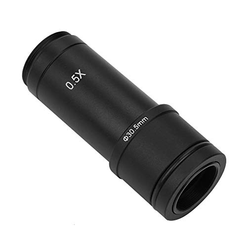 C Mount Adapter Microscope Adapter 0.5× C Mount Lens Adapter Set 23.2mm/30mm /30.5mm Ports for CCD Camera and Digital Eyepiece