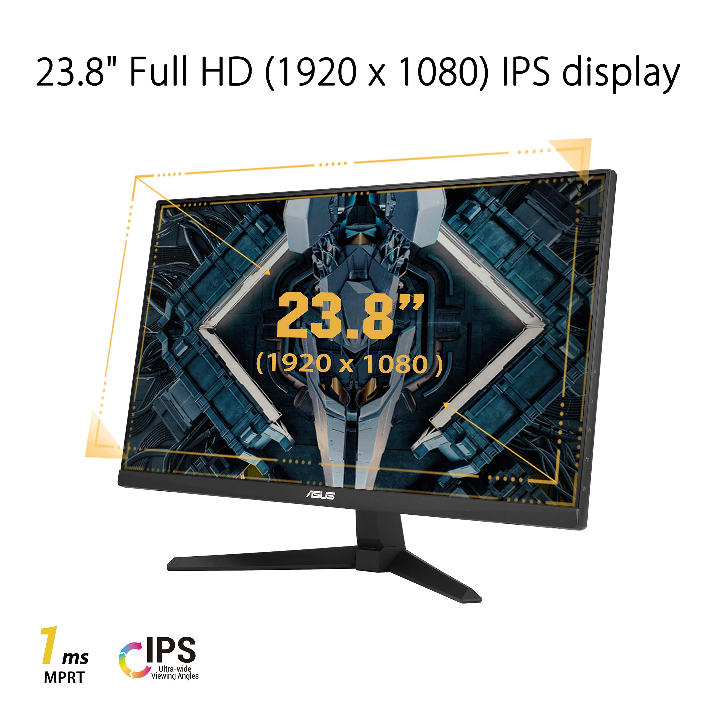 ASUS TUF Gaming VG289Q1A 28” HDR Monitor, 4K UHD (3840 x 2160), IPS, Adaptive-Sync/FreeSync, Eye Care, DisplayPort HDMI, DCI-P3 HDR 10, Shadow Boost (Renewed)