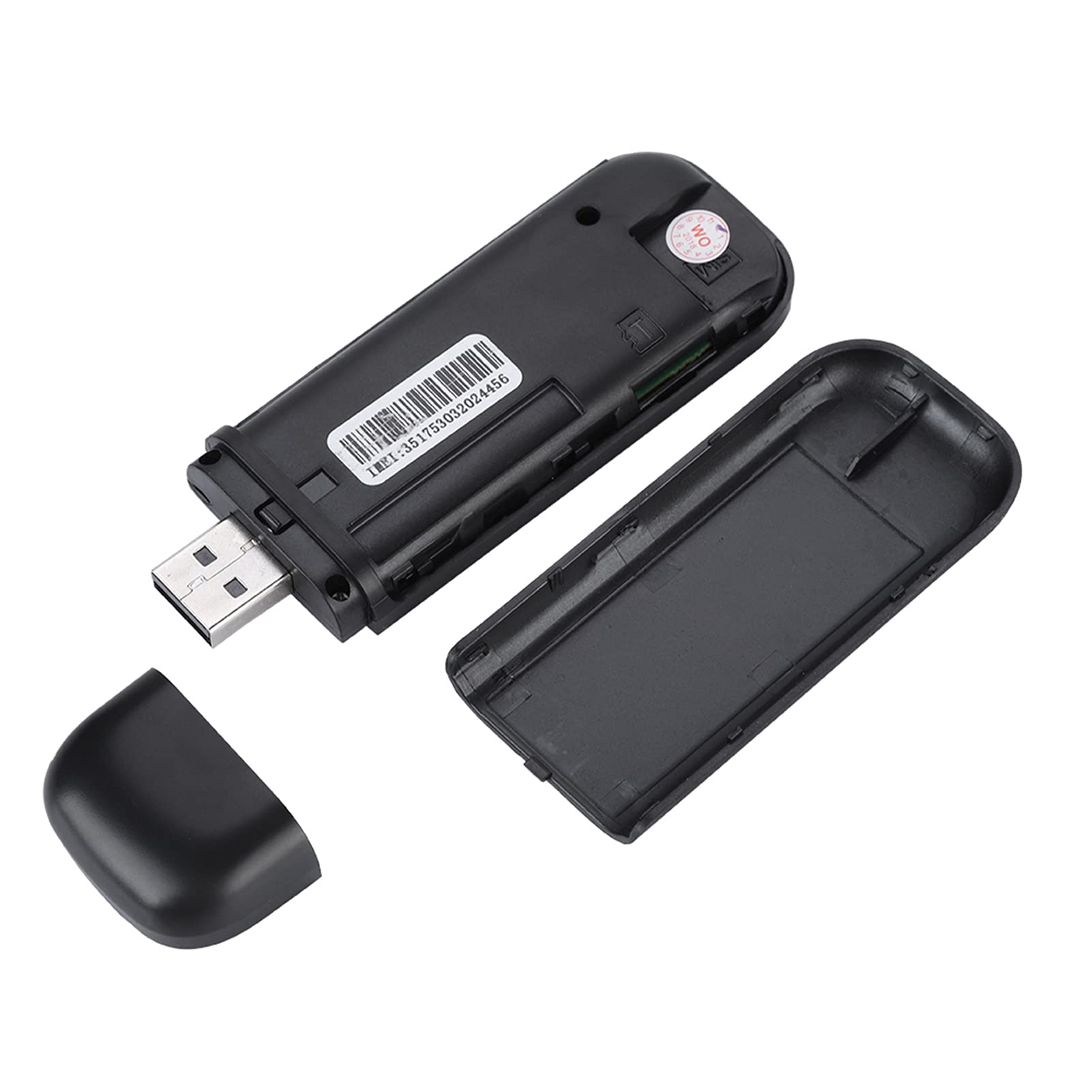 4G WiFi Router,150Mbps Plug and Play LTE USB Portable Router Pocket Mobile Hotspot Built-in 4G/3G+WiFi Antenna Wireless Network Smart Router(with WiFi)