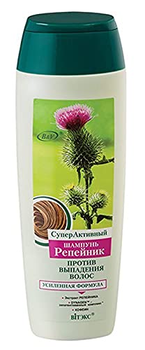 Vitex Bielita Burdock Superactive Shampoo for Hair Strengthening, 400 ml