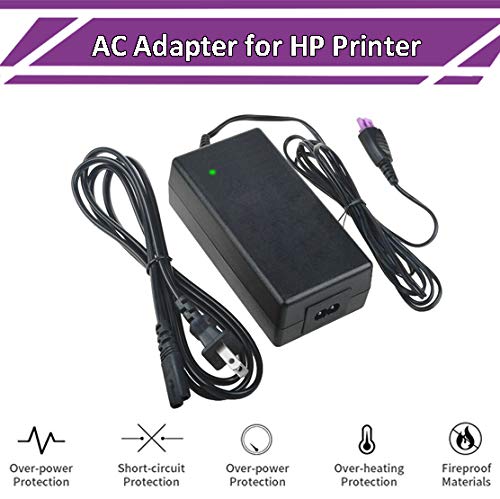 32V 1560mA AC Adapter for HP Photosmart B210 C7250 C7280 C310 OfficeJet 7400A 6500 7612 J4550 4500 Printer All-in-One 4500 J4540 C6180 6000 4500 Wireless Printer Charger Cord