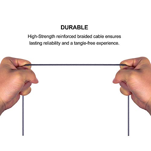 3.5mm to 2.5mm Male Audio Replacement Cable Compatible with Bose oe2, oe2i, AE2, QC35 Headphones, Remote Volume Control & in-Line Mic Cord Compatible with iPhone