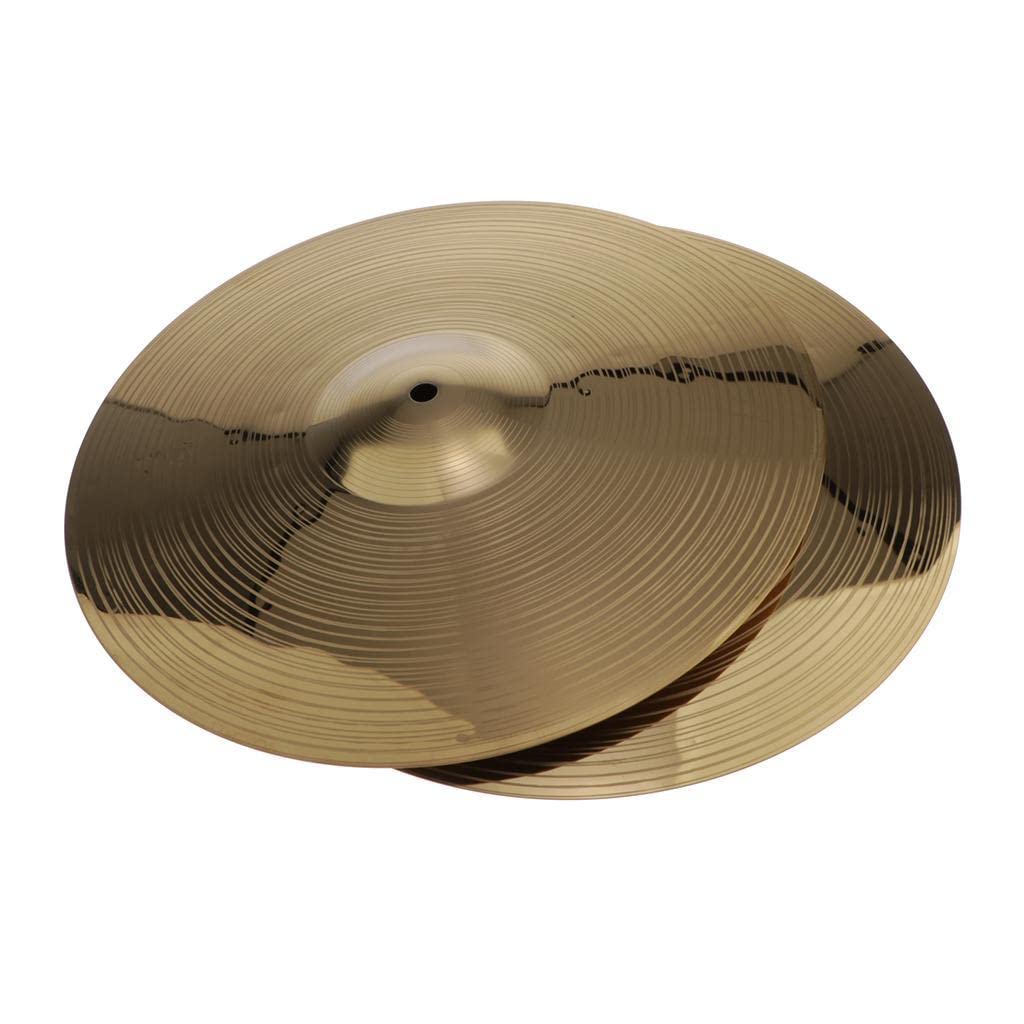 2 Drum -Hat Cymbal 14inch Percussion Instrument Accessory, for Drum-player