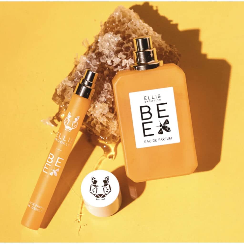 Ellis Brooklyn Eau de Parfum Travel Spray - Bee - Travel Perfume, Mini Perfume for Women - Clean, Vegan, Paraben/Free (.33 fl oz)