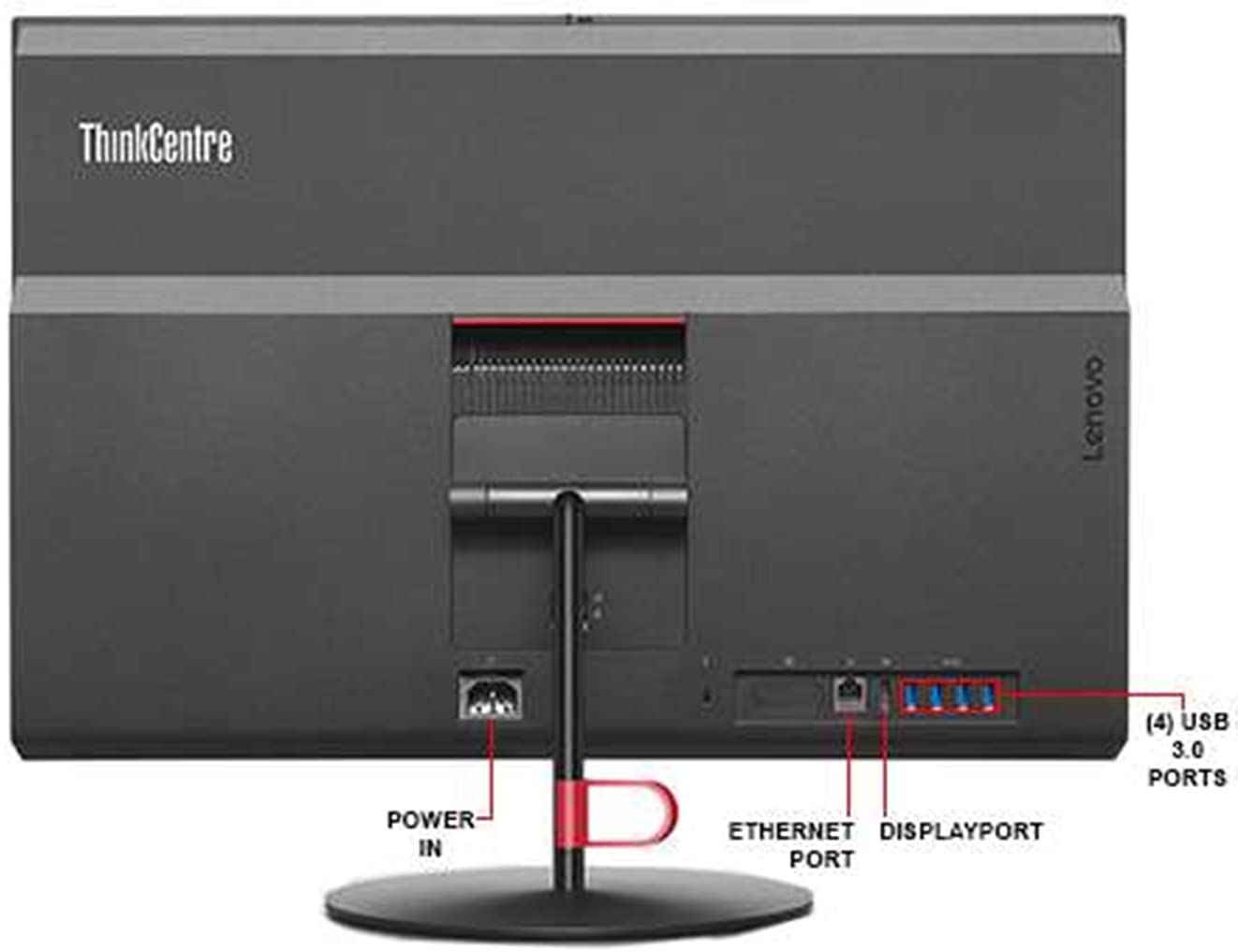 Lenovo ThinkCentre M900z All in One Desktop, 23.8 FHD, Intel i7-6700 Upto 4.0GHz, 16GB RAM, 2TB SSD, Webcam, DVDRW, DisplayPort, Windows 10 Pro (Renewed)