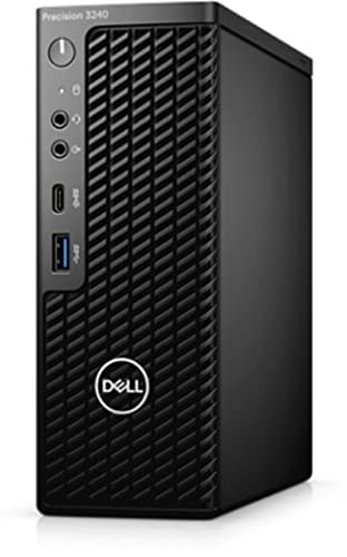 Dell Precision 3240 Workstation Desktop | Core i9-10900 - 1TB SSD Hard Drive - 32GB RAM - Nvidia Quadro P1000 | 10 cores @ 5.2 GHz - 4GB GDDR5 Win 10 Pro Black