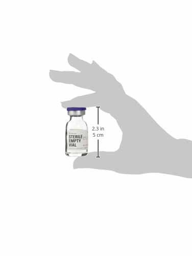 2 Pack Sterile Empty Vials 10ml by Hospira